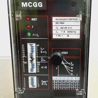 Alstom MCGG22D1CB0753D Protection Relay Vx48125VDC 1A