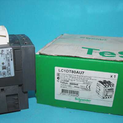 施耐德Electric.TELEMECANIQUE.LC1DT80AU7.ContactorACCoil220V.