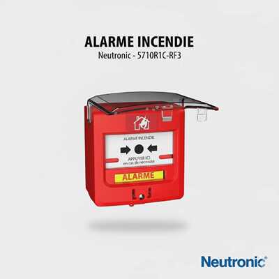 Neutronic 5710R1CRF3 Dclencheur manuel Radio avec capot