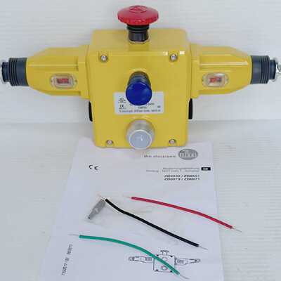 IFM ZB0051 Conveyor Belt LED Rope EStop Switch IP67 524VDC 1