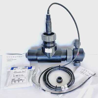 Endress Hauser WCUS31A2S Turbidity Sensor with Flow Assembly