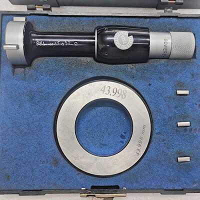 Bowers 3Point Internal Bore Micrometer 3751mm CALIBRATION 20