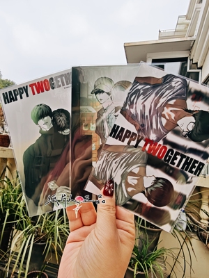 【纸片人】韩国机器打印 Happy Together官卡相卡6寸默认印刷瑕