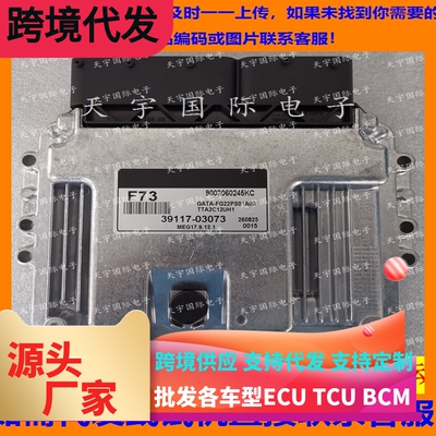 适用现代发动机电脑板ECU ECM MEG17.9.12.1 39117-03073 F73