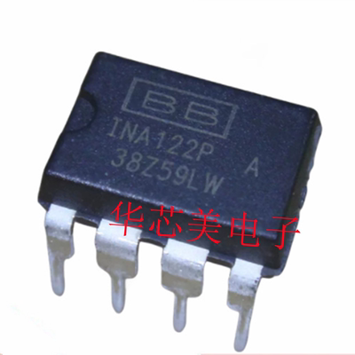 INA122P  INA122PA  1NA122P 仪表放大器 DIP  全新原装