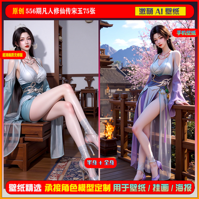 激萌原创75张 556期凡人修仙传宋玉6K手机壁纸美图cg素材