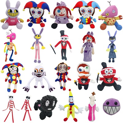 the amazing digital circus 神奇数字马戏团兔公仔毛绒玩具