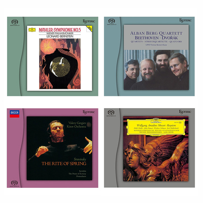 原装进口 二嫂 ESOTERIC 马勒/莫扎特/贝多芬/斯特拉文斯基 SACD