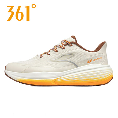 胜势361度男鞋跑步鞋轻便缓震慢跑鞋正品运动鞋春季新品572542202