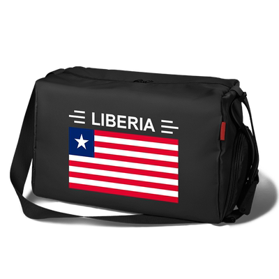 利比里亚Liberia国家健身包轻便潮流情侣瑜伽男女包运动包设 无界