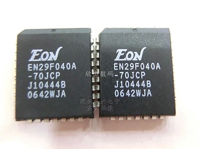 EN29F040A-70JCP FLASH4兆位　全新原装