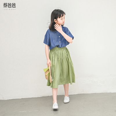 半身裙小清新薄款冰爽半身裙