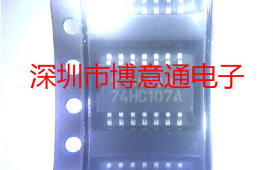 74HC107A SOP14-5.2MM 逻辑计数器贴片IC TC74HC107AF全新 可直拍