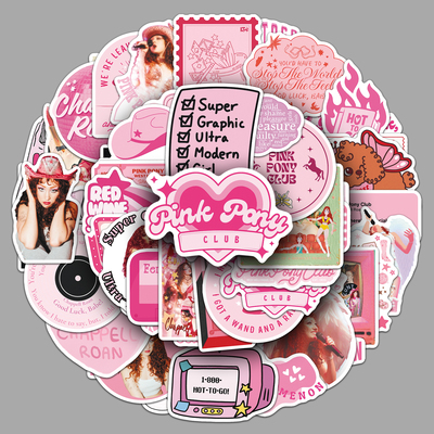 50张Chappell Roan周边贴纸查普尔罗恩个性装饰防水相册iPad贴纸