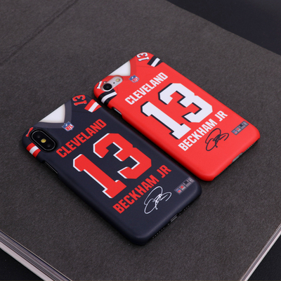 布朗球衣奥德尔贝克汉姆适用于iPhone11ProXRXsMax6S78Plus手机壳