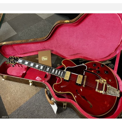 Gibson Custom Shop限量版1959 ES-355 Reissue 60s Cherry电吉他