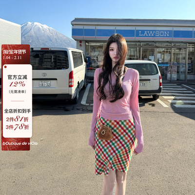 viola【MIU系小圆】 张元*英3w+高能*量女孩短裙套装