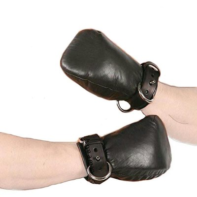 Puppy Bdsm Mittens Mitt,Leather Gloves Dog Paw Palm, Padded