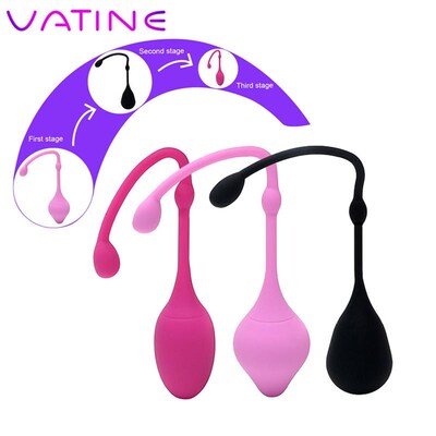 VATINE 1 piece 3 Stage Vaginal Tight Exercise Ball Adult Pro