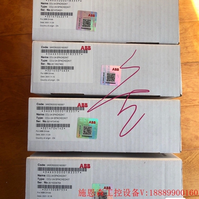 议价CCU-24-S ABBACS580主控板  质保议价