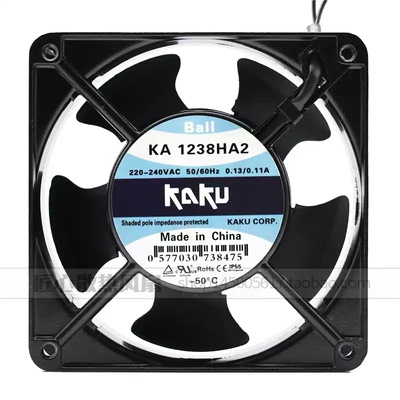 台湾卡固KAKU散热风扇 KA1238HA2SAT 220V 卡固风扇 KA1238HA2SAL