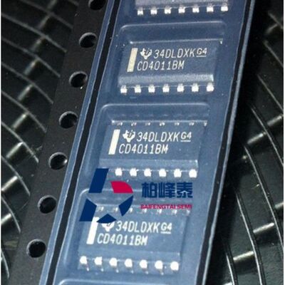 CD4011BM96 丝印：CD4011BM SOP-14 TI进口原装