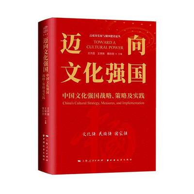 迈向文化强国:中国文化强国战略、策略及实践:China's cultural strategy, measures, and implementation王齐国  图书书籍