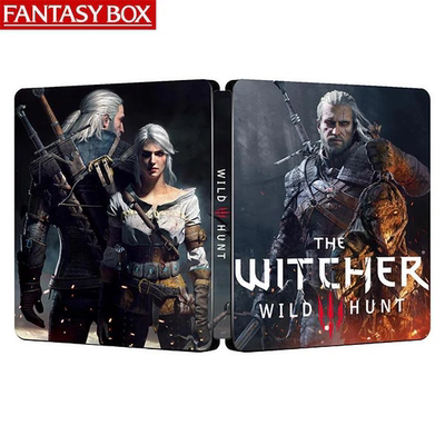 巫师3 狂猎 海外定制版 PS4/PS5游戏铁盒 Fantasybox