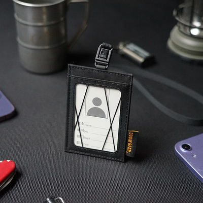 DOOMGEAR透明XPAC工卡包考杜拉420D工卡套快拆扣超薄工作证件套