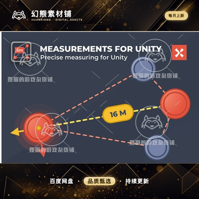 Unity Measurements For Unity 1.0 测量测算插件