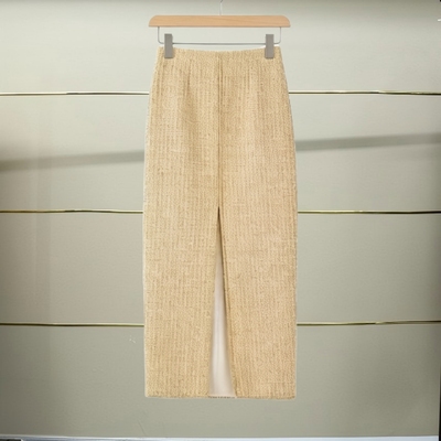 福正品2025春季 CSA1073160-250 金色半身裙子-3990