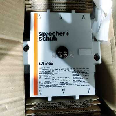 SPRECHER+SCHUH CA6-85 CA6-105 CA6-140 CA6-170 24V 110V 220V