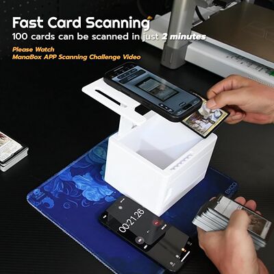跨境新品 Card Scanner 卡扫描仪手机支架3D打印卡牌扫描器摆件