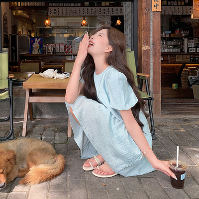 2024夏季新品韩系小个子连衣裙2C057-8117-P115-K168