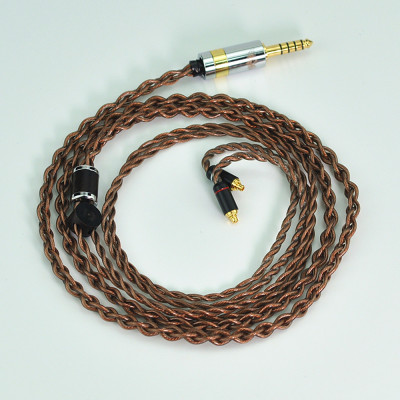 4芯7n单晶铜MMCX ie40 QDC 0.78 ie900 n5005 4.4平衡耳机线