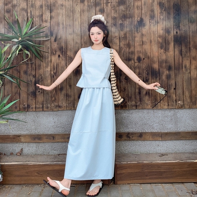 夏季女休闲套装两件套