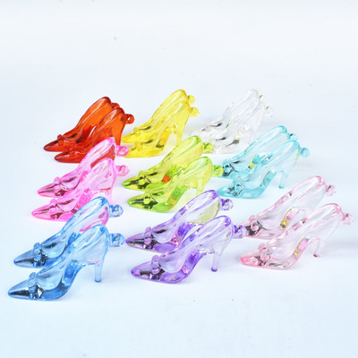 透明亚克力仿水晶鞋吊坠饰品挂件