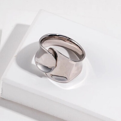 Seashell戒指女2026年新款潮氚气简约开口可调节冷淡风轻奢精致