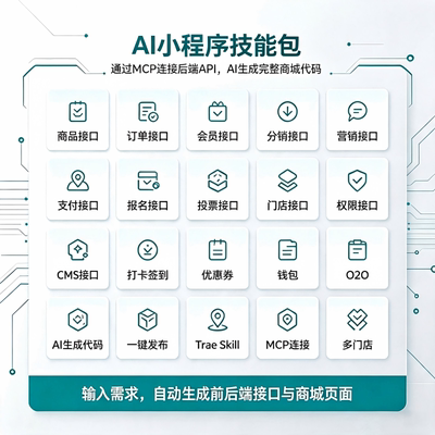 微信AI小程序AI开发SKILL技能包