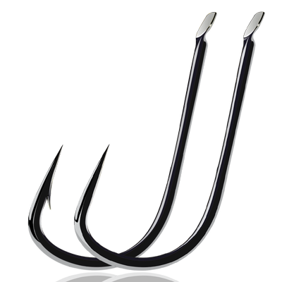 瑞美人加强黑袖50枚有刺散装钓钩