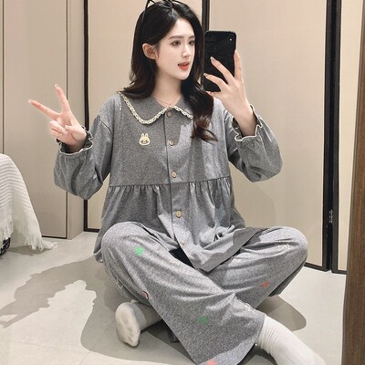 孕妇长袖春秋夏季月子服