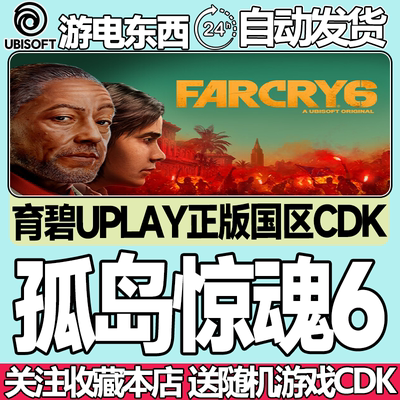 育碧正版孤岛惊魂6国区key