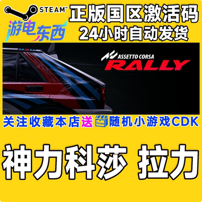 PC端steam神力科莎拉力激活码