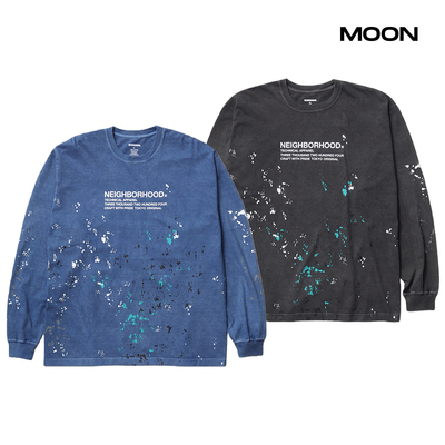 NEIGHBORHOODNH.漆点长袖T恤