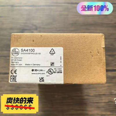 全新原装正品 IFM易福门 SA4100 传感器， 包装
