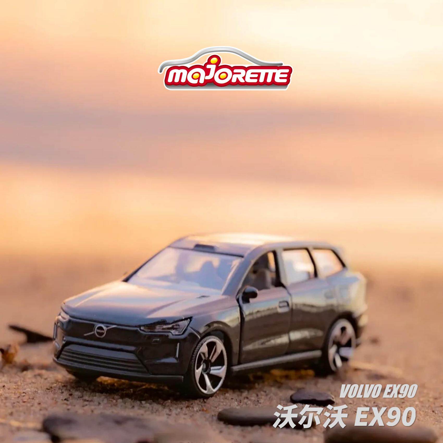 Majorette美捷轮VOLVO沃尔沃EX90进口合金SUV小车模1/64