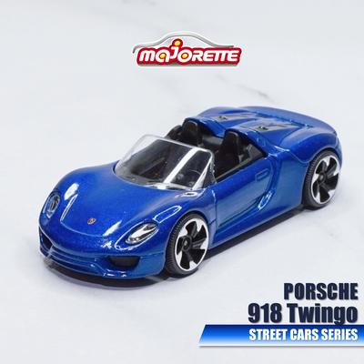 Majorette美捷轮街车跑车保时捷918spyder进口合金小车模以上