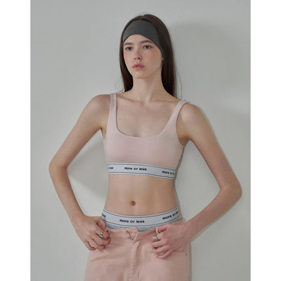 PAZZOREAL织带美背领BRA背心