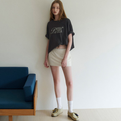 PAZZO舒适蝴蝶结缇花短裙迷你裙