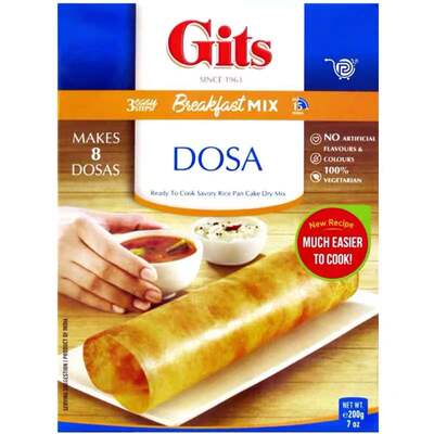 Indian food 印度食品 GITS Dosa dosai MIX 煎饼预拌粉 200g